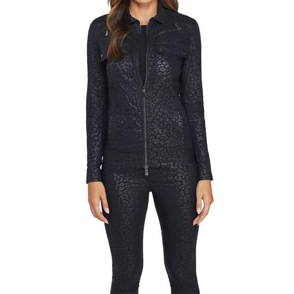 Anatomie | Jackets & Coats | New Anatomie Madeline In Black Cheetah ...
